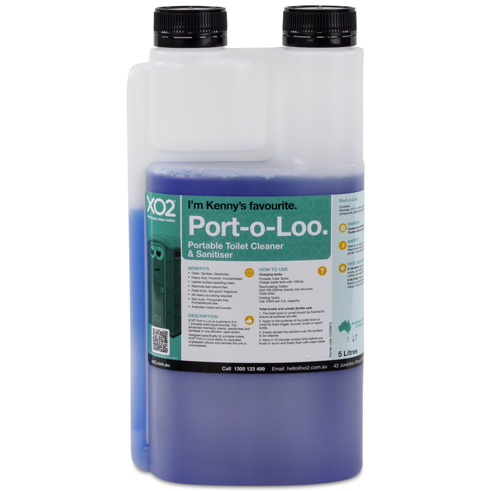 Port-o-Loo - Portable Toilet Cleaner & Sanitiser | XO2®